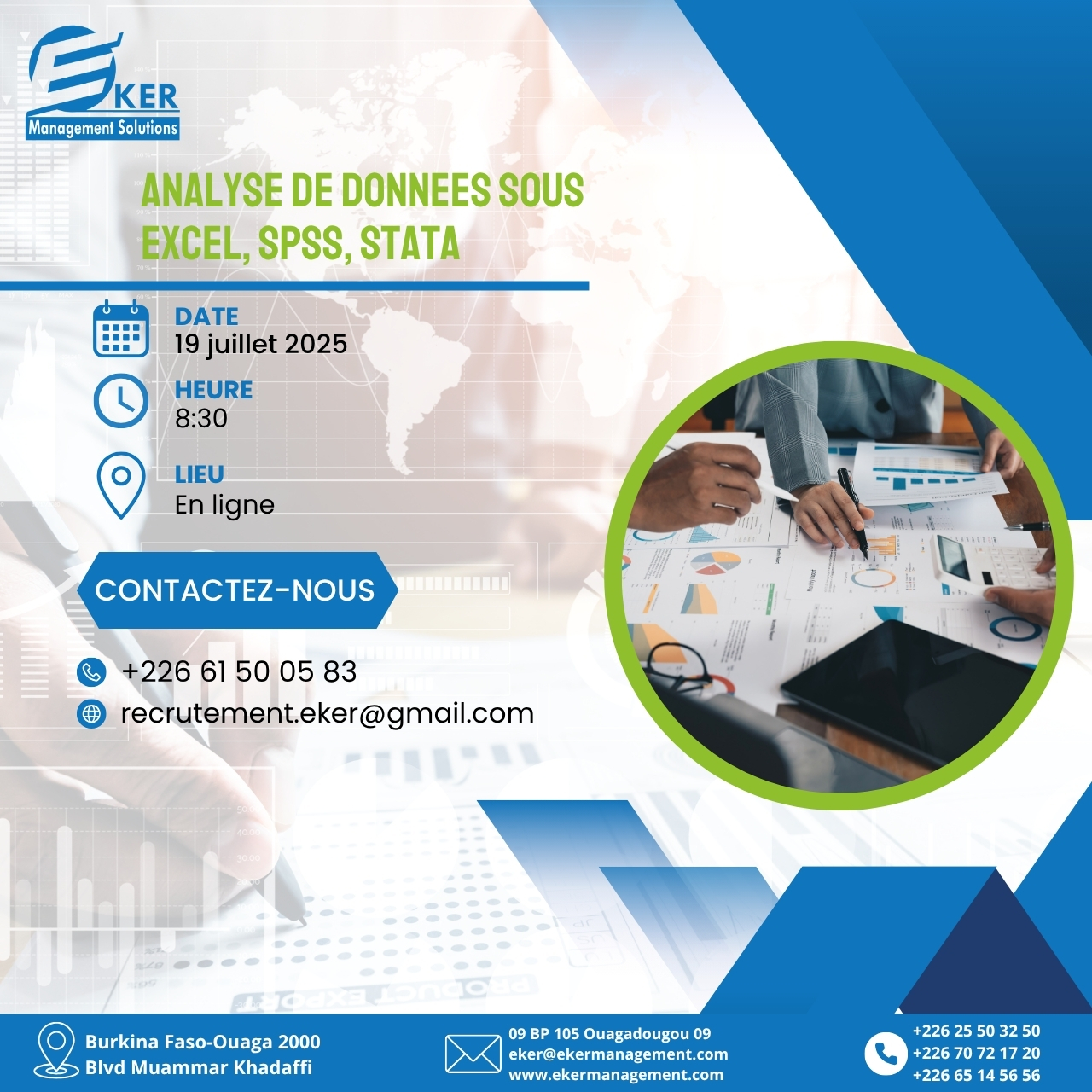 CONDUITE D’UNE ENQUÊTE TERRAIN - EKER Management Solutions